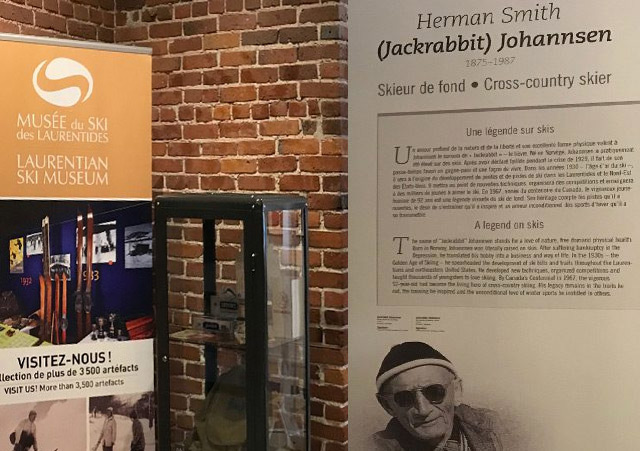 Herman Smith « Jackrabbit » Johannsen - Musée du ski des Laurentides